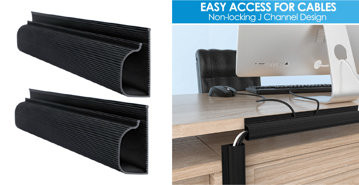 How to manage cables running around your desk perfectly? - Yecaye